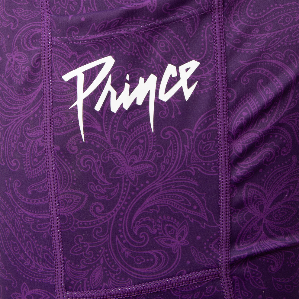 Purple Paisley Women's Crossover Leggings – Prince