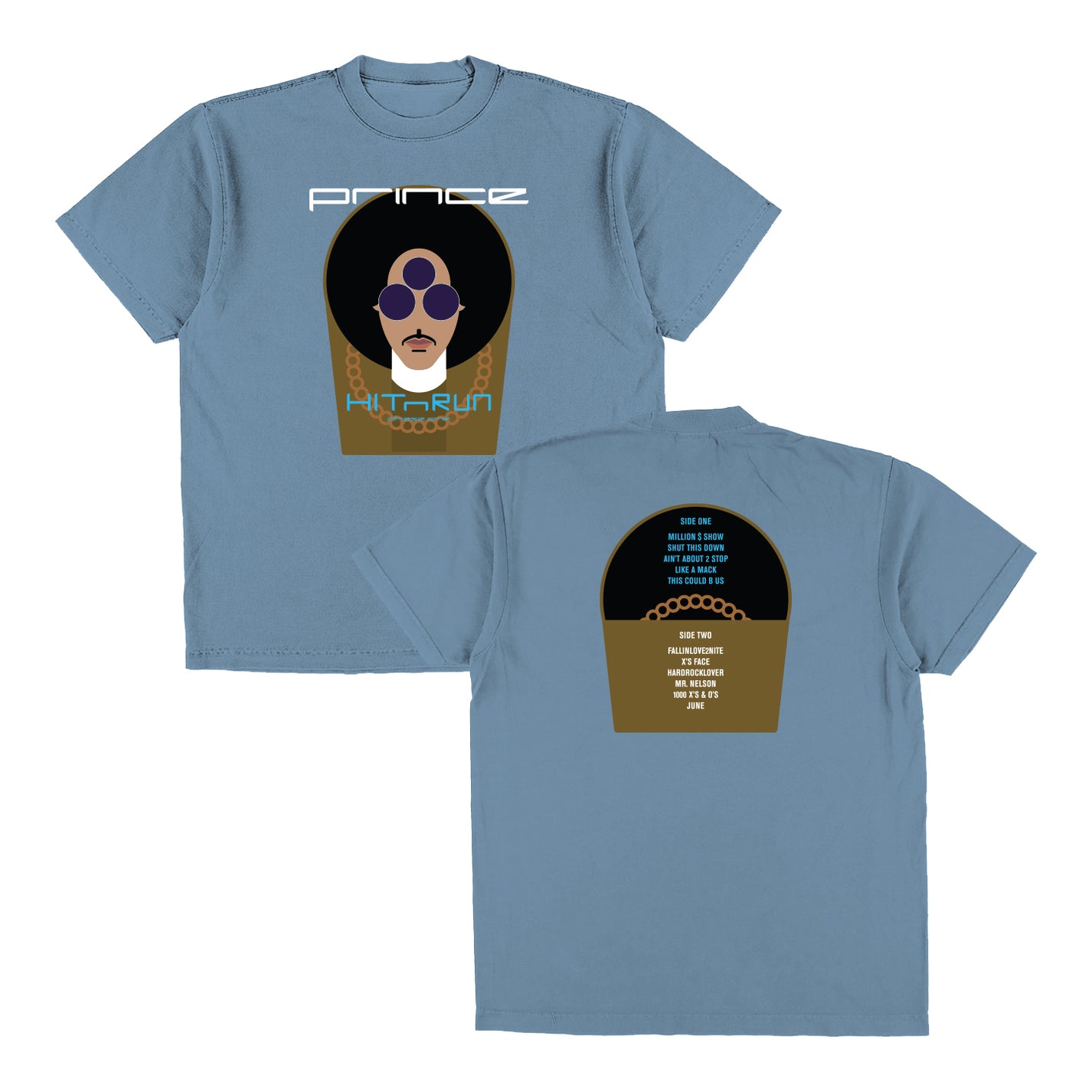 HIT n RUN Phase One Tracklist T-Shirt – Prince